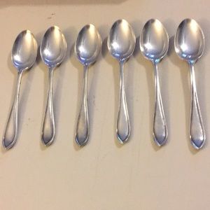 Sheffield Home | Accents | Sheffield Of England Silver Spoons 6 Ct ...